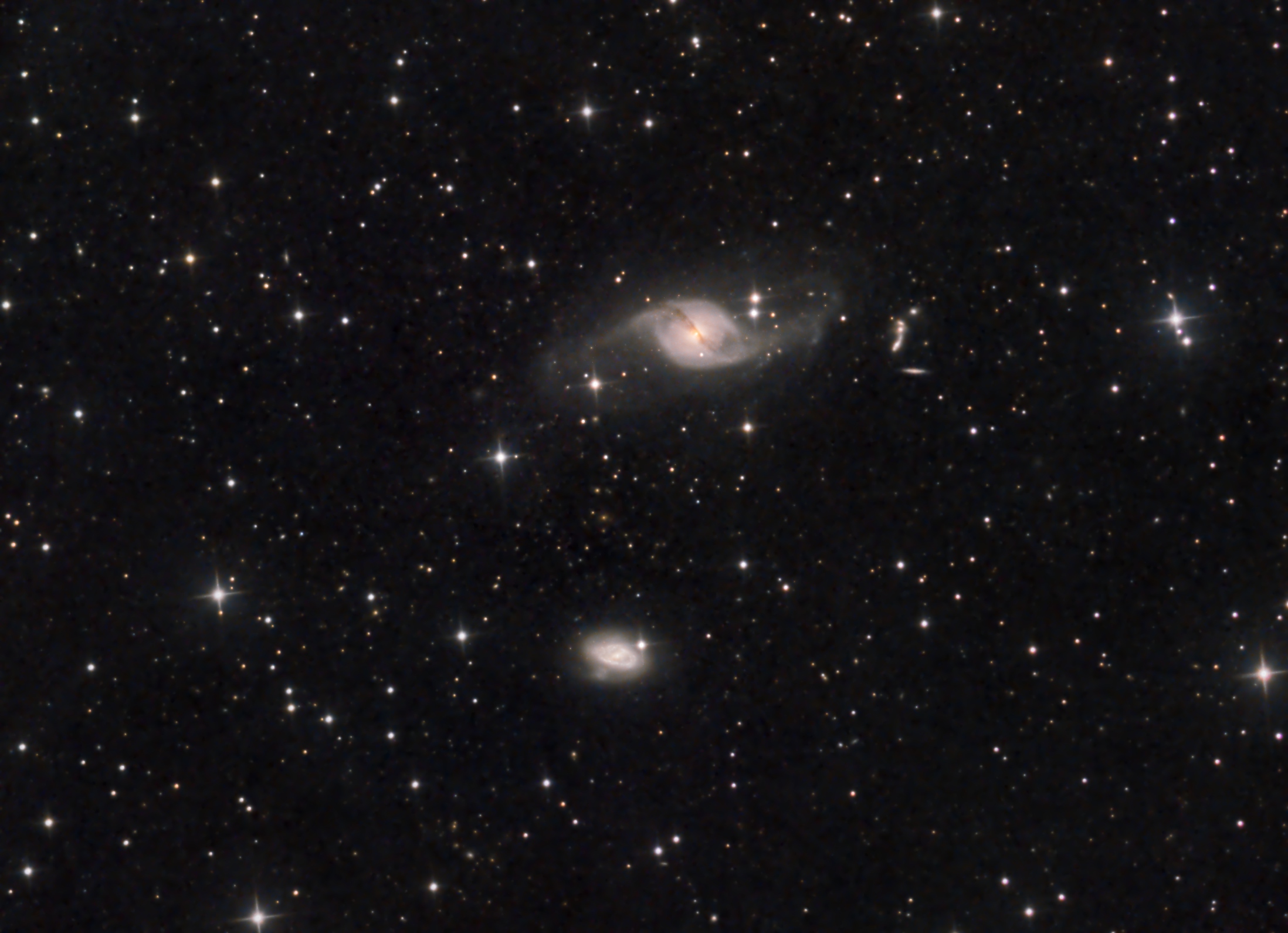 NGC 3718, NGC 3729